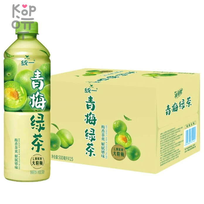 Напиток UNIF Green Plum Green Tea - Зеленый чай со вкусом сливы, 500мл ...