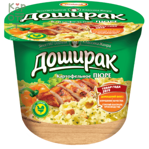 Доширак Премиум - Картофельное пюре быстрого приготовления со вкусом ...