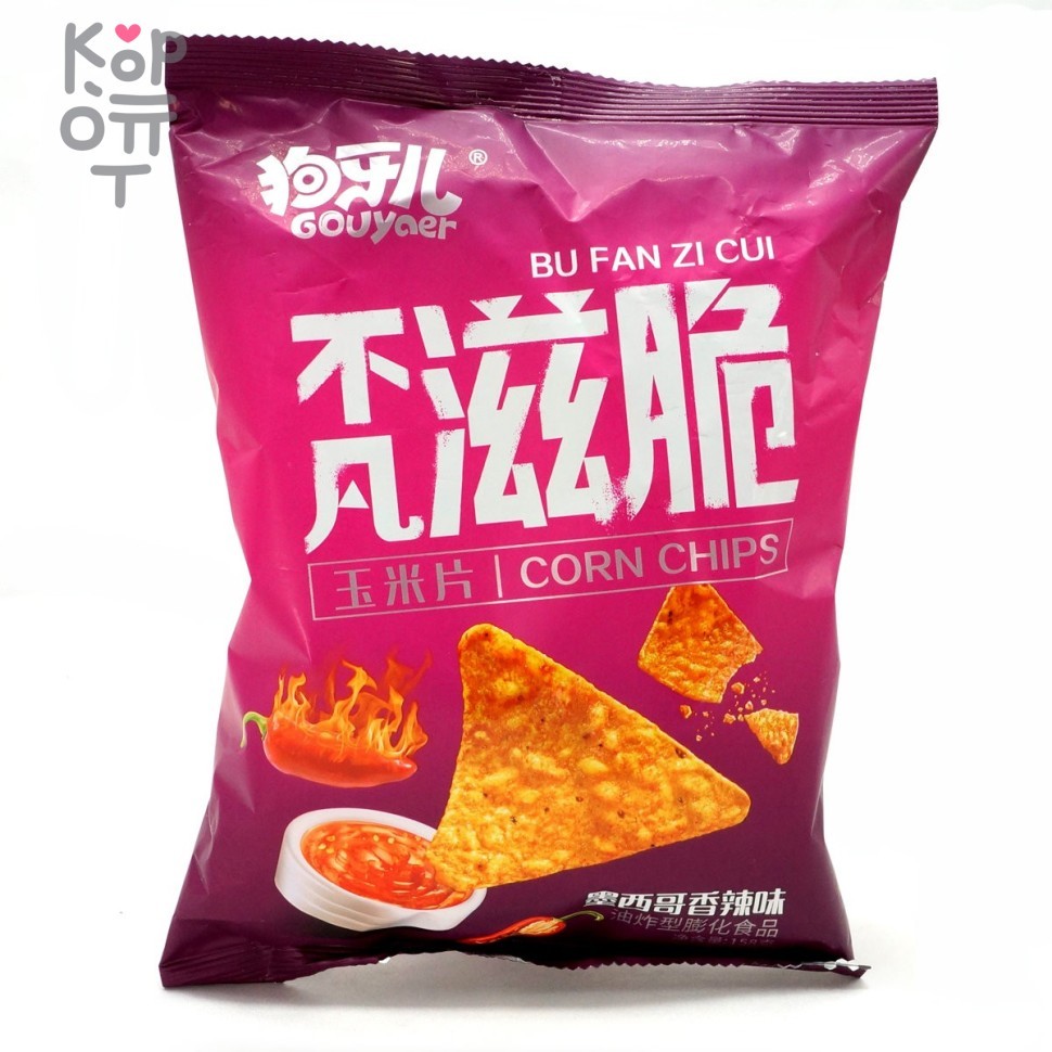 Чипсы Gouyaer кукурузные мексиканские, острые, 158гр. по цене 210 руб ...