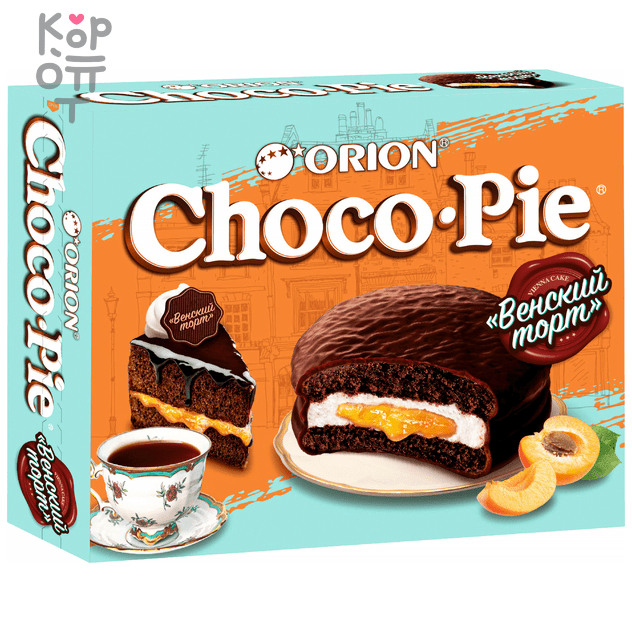 Orion Choco Pie Vienna Cake Чоко пай Орион Венский торт 360гр. по цене ...