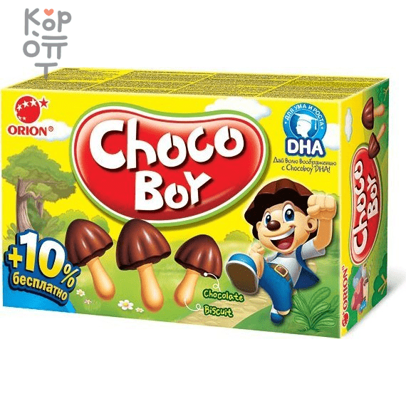 Orion Choco Boy Original - Печенье Чоко Бой Оригинал, 100гр. по цене 1 ...
