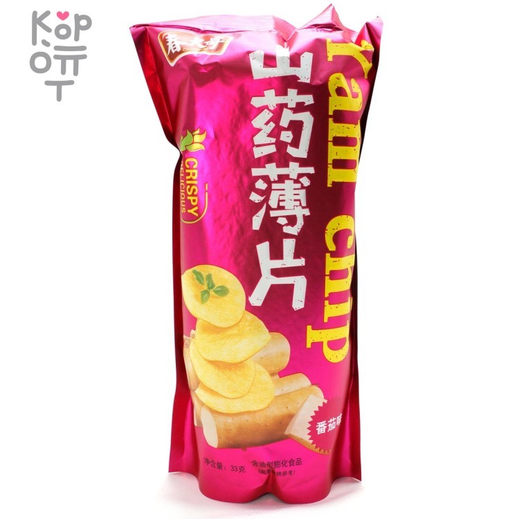 Чипсы Yinai family Yam Crispy Chips со вкусом томатов, 33гр. по цене 50 ...