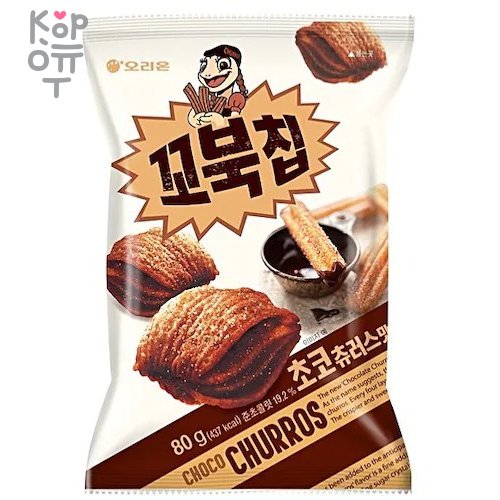 Orion Turtle Chips Choco Churros - Чипсы "Черепашка" со вкусом шоколада ...
